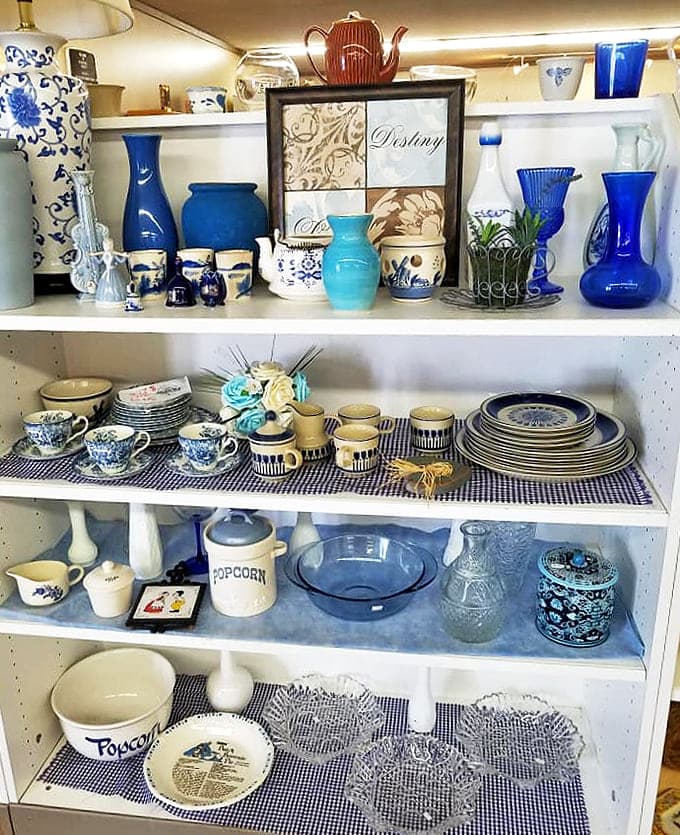 Blue and white ceramics create a cohesive collection opportunity &ndash; mix and match pieces that look like they've always belonged together.