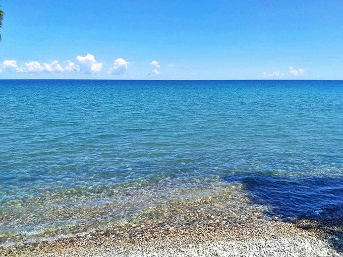 Crystal clarity reveals underwater treasures &ndash; Lake Huron's remarkable transparency makes spotting that perfect Petoskey stone all the more possible.