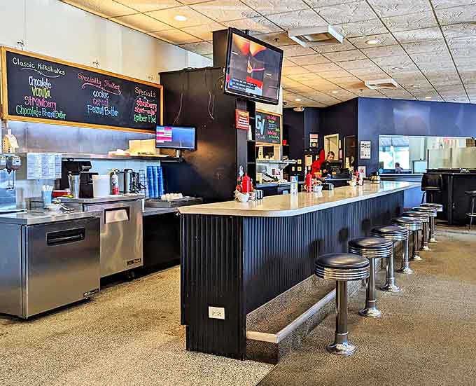 The counter isn't just for eating&mdash;it's front-row seating to the culinary theater where diner magic happens one order at a time.