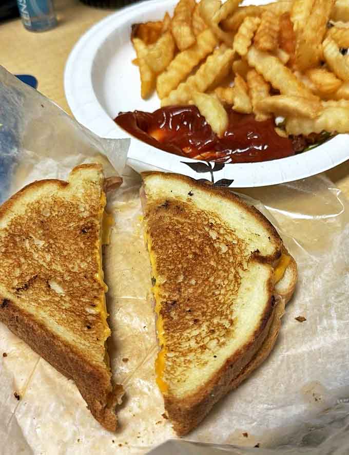 Golden-grilled bread hugging melted cheese and ham&mdash;comfort food doesn't get more comforting than this classic combination.