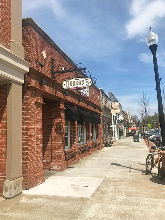 Downtown restaurants line streets where dining out feels like a treat rather than just refueling between obligations.