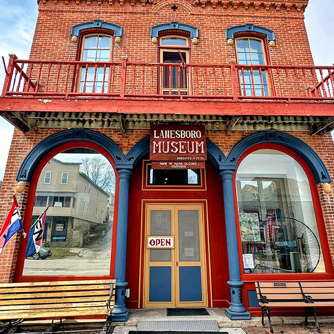 The Lanesboro Museum's distinctive brick architecture houses treasures that tell the story of this remarkable town's evolution through time.