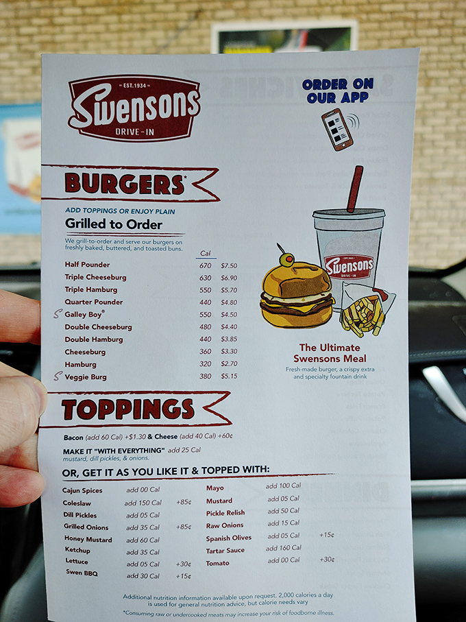 Menu: Decisions, decisions! The Swensons menu reads like a greatest hits album of American comfort food classics with prices that won't break the bank.