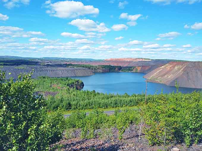 Minnesota's Iron Range stretches to the horizon – where America's industrial backbone meets its natural beauty.