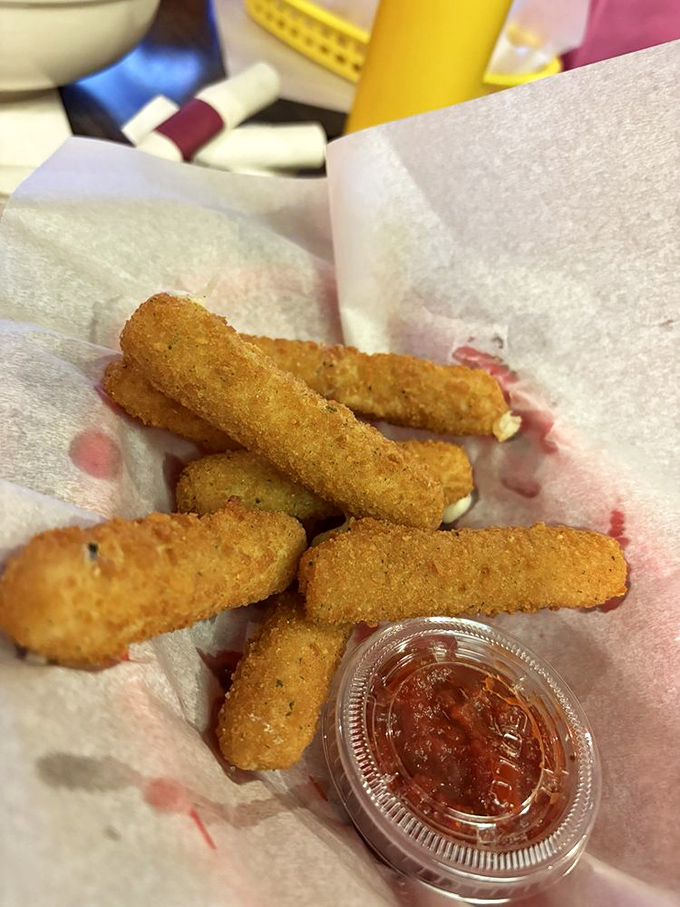 Crispy on the outside, gloriously gooey on the inside &ndash; these aren't just any mozzarella sticks, they're the gold standard of bar snacks.