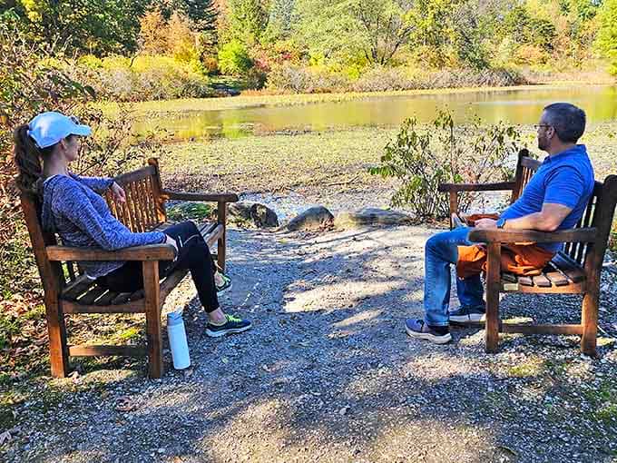 Sometimes the best adventures include moments of stillness &ndash; these lakeside benches offer front-row seats to nature's ever-changing show.