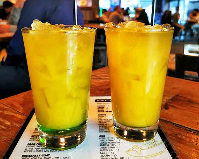 Sunshine in a glass, these vibrant drinks promise to wash away workday woes faster than you can say "another round, please."
