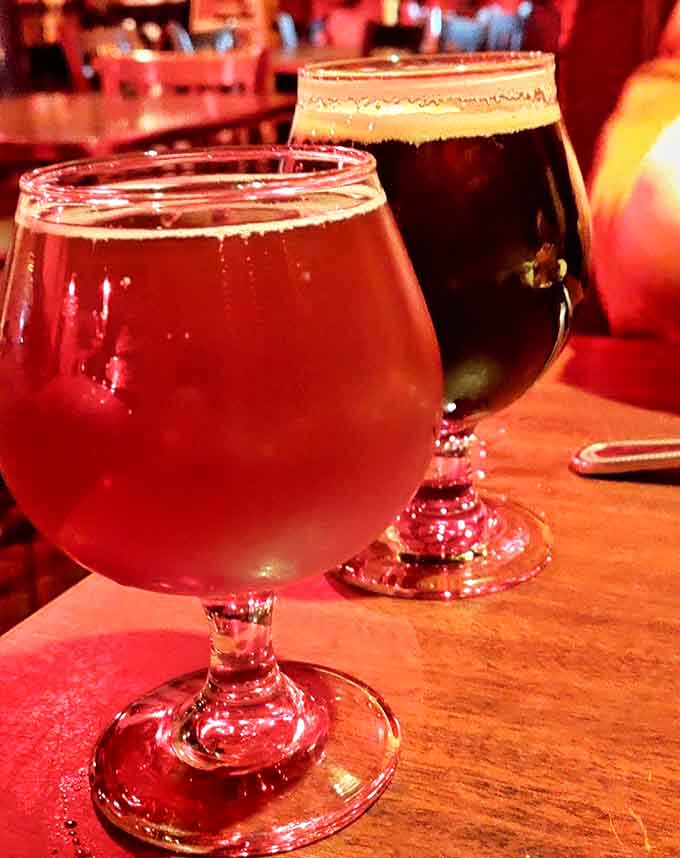 Craft beers in proper glassware &ndash; because some things in life, like a well-poured pint, deserve to be done right.