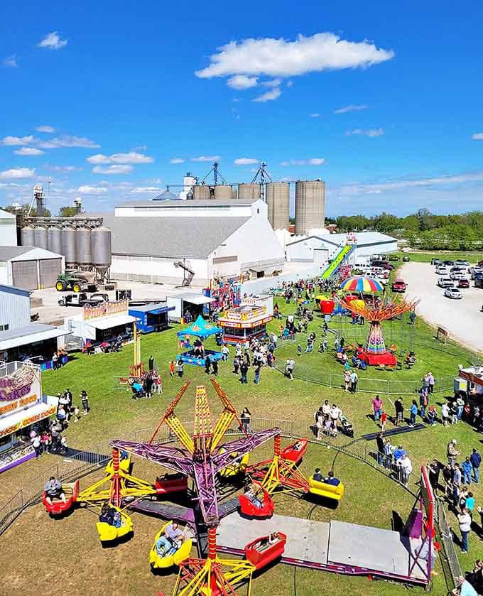 Beyond movies: the drive-in transforms for special events, hosting carnival rides and community gatherings that strengthen local bonds.