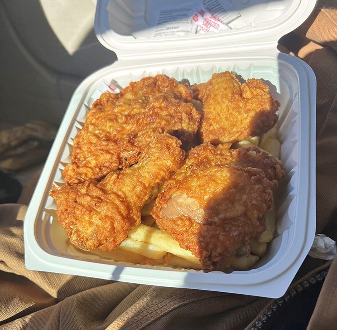 Crispy on the outside, juicy on the inside &ndash; these chicken strips aren't trying to reinvent the wheel, just perfect it.