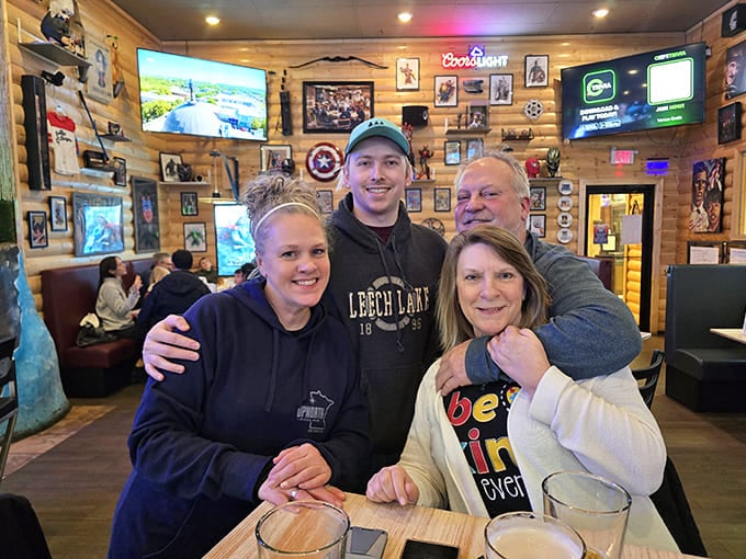 Happy diners gather to share food and film opinions &ndash; the universal language of good eating transcends even the most heated movie debates.
