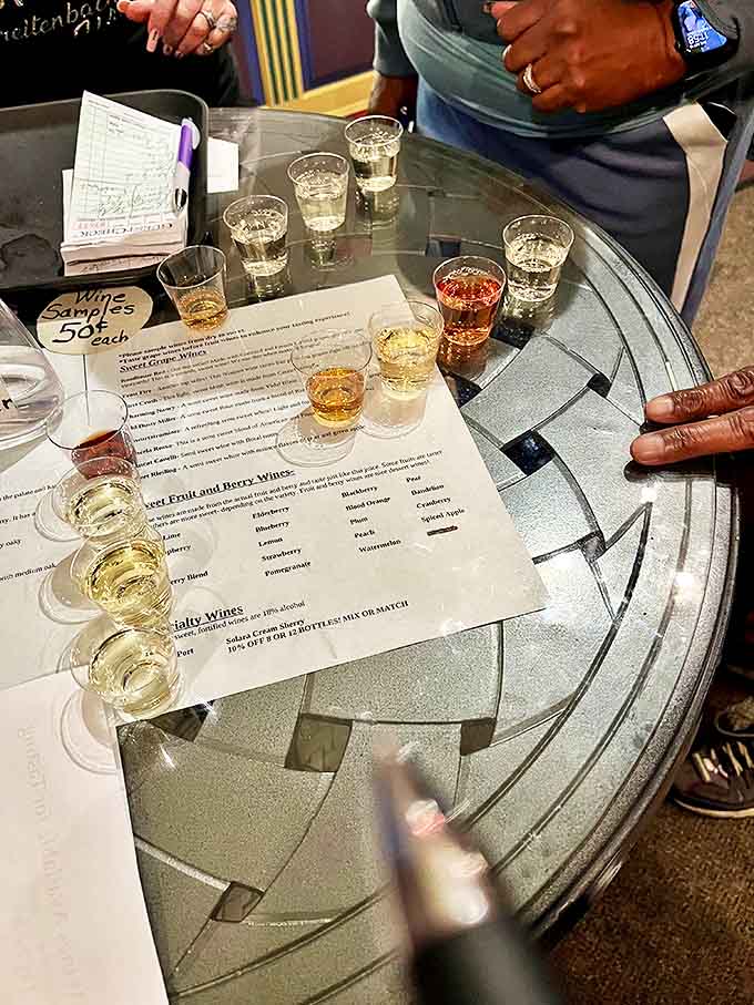 A flight of liquid possibilities awaits curious palates &ndash; from bone-dry to dessert-sweet, there's a wine for every taste.