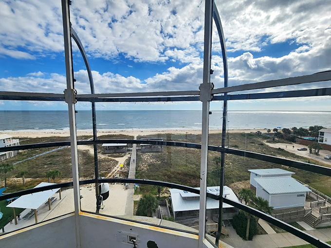 The magnificent Fresnel lens display showcases what might be the most beautiful piece of functional engineering ever created &ndash; a lighthouse's beating heart.