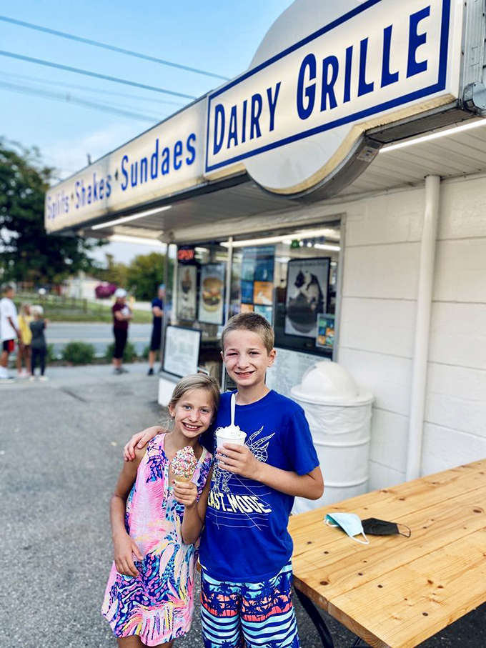 The wooden picnic tables aren't just seating &ndash; they're front-row tickets to the greatest show in town: summer in Northern Michigan.