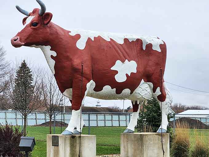 Every detail matters &ndash; from her expressive eyes to her perfectly painted spots, Buffy is a masterpiece of roadside art. 