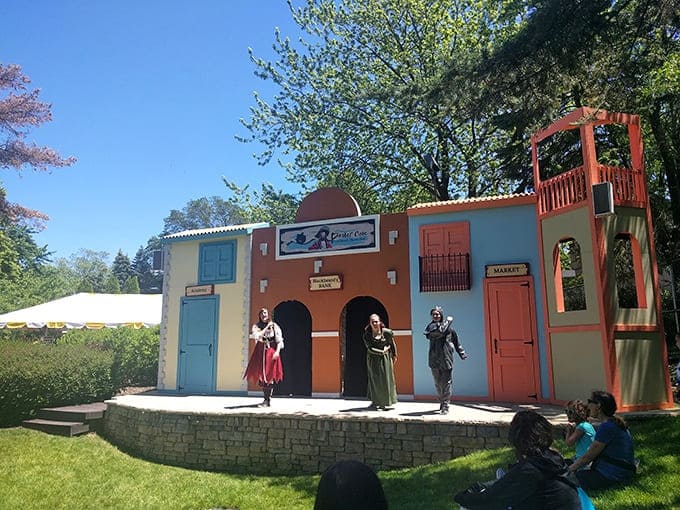 Live performances bring pirate tales to life, captivating young audiences who sit wide-eyed at the edge of their imaginary plank.