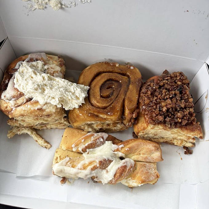 A pastry assortment that would make any morning meeting infinitely more tolerable and possibly even enjoyable.