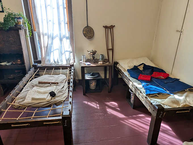 Hospital accommodations that would make today's one-star Yelp reviews seem like luxury complaints&mdash;rope beds and shared rooms were standard amenities.