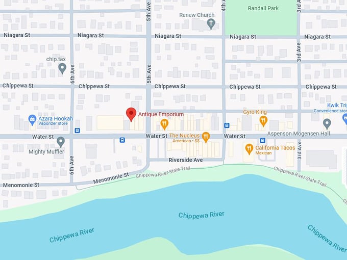 Antique Emporium 10 map