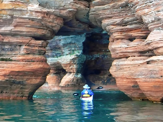 Apostle Islands Sea Cave 1