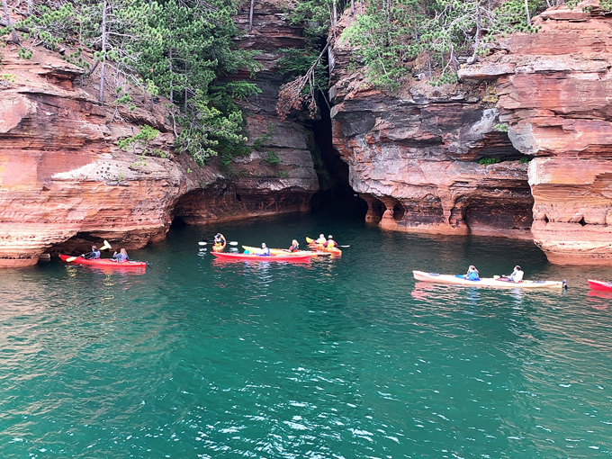 Apostle Islands Sea Cave 3