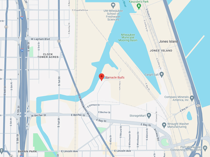 Barnacle Bud's 10 Map