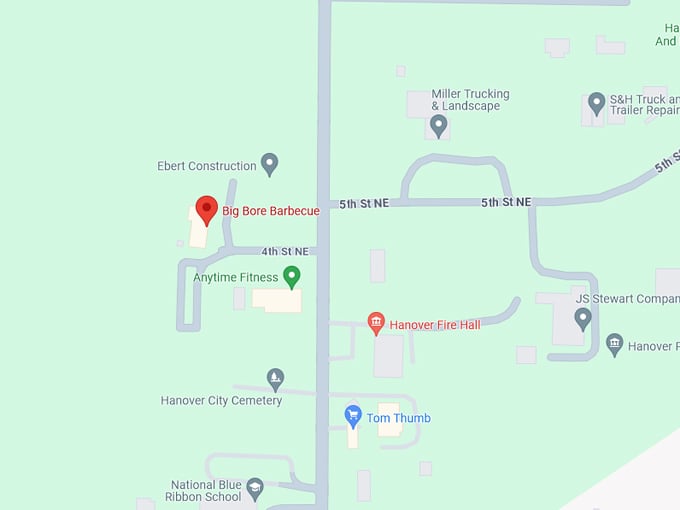 Big Bore Barbecue 10 Map