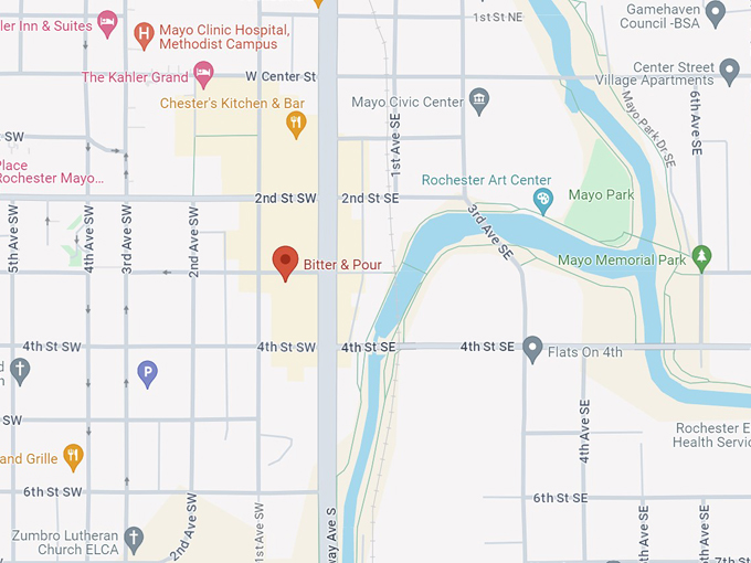 Bitter & Pour 10 map