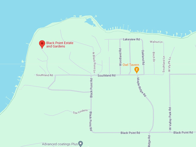 Black Point Estate and Gardens 10 map