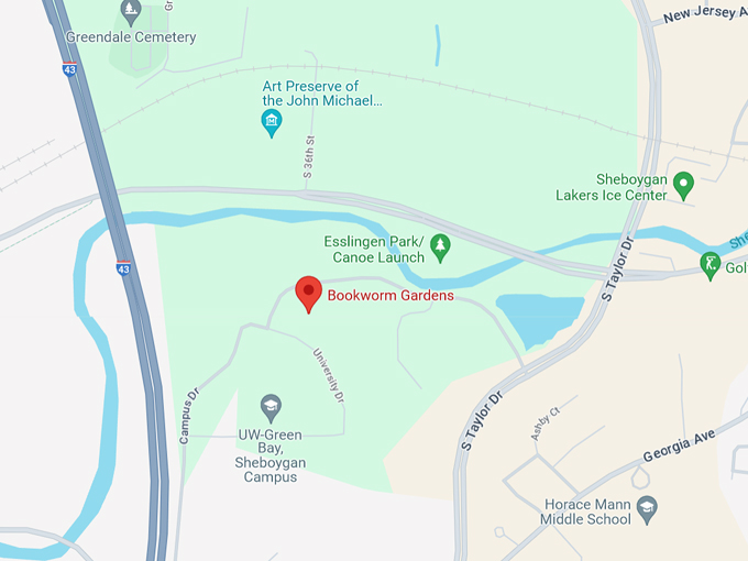Bookworm Gardens 10 Map