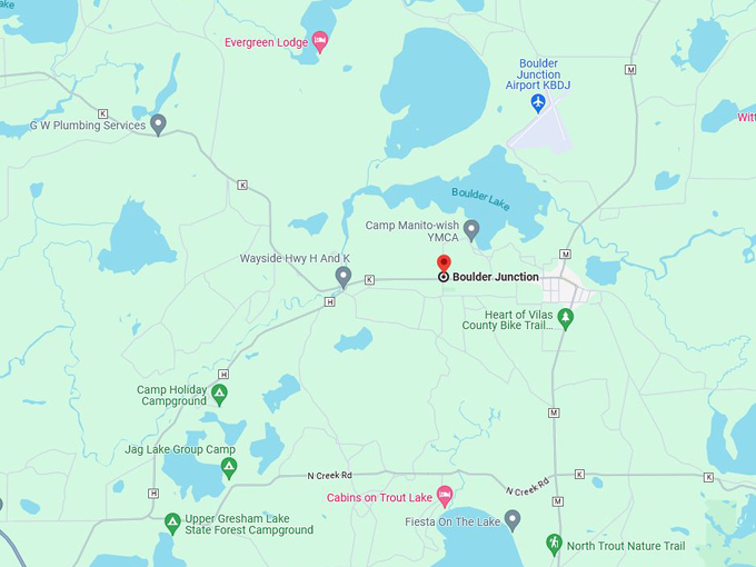 Boulder Junction 10 map