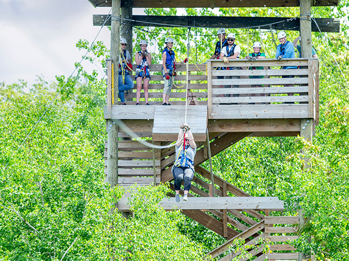 Brainerd Zip Line Tour 3