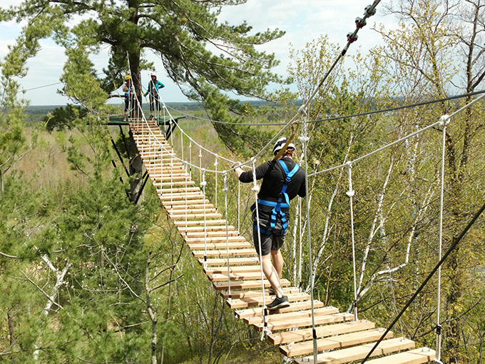 Brainerd Zip Line Tour 7