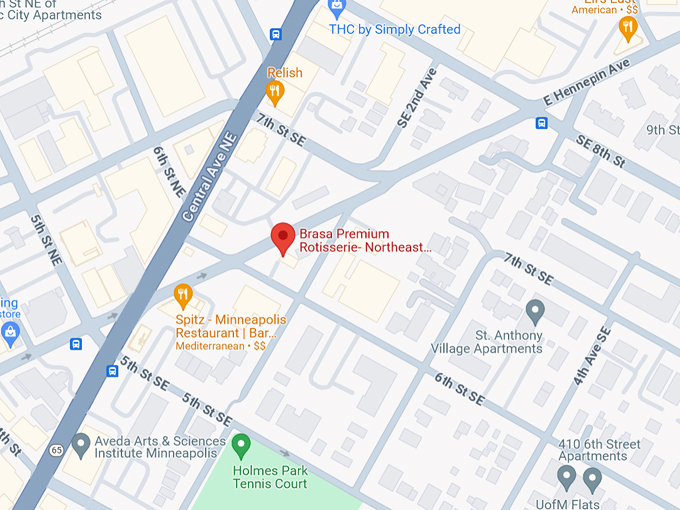 Brasa Premium Rotisserie 10 Map