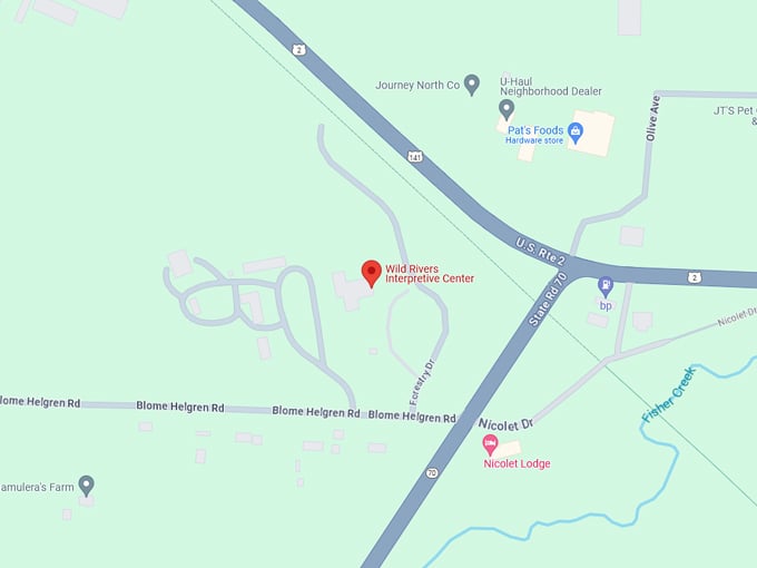 Breakwater Falls 10 map