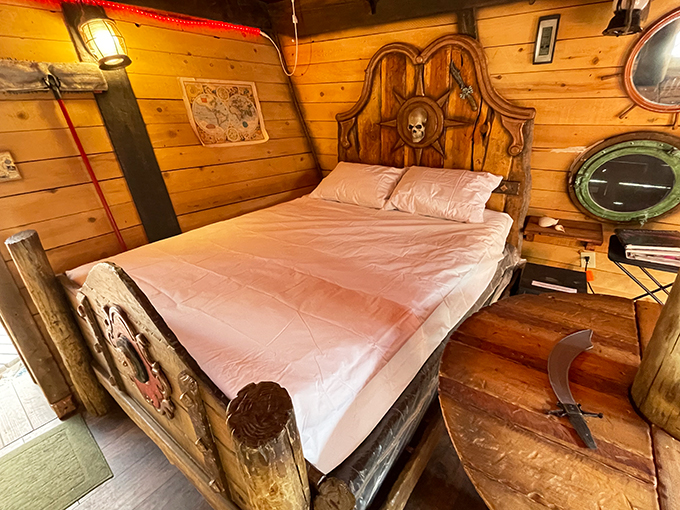 Captain Morgan's Pirate Ship Cabin 3