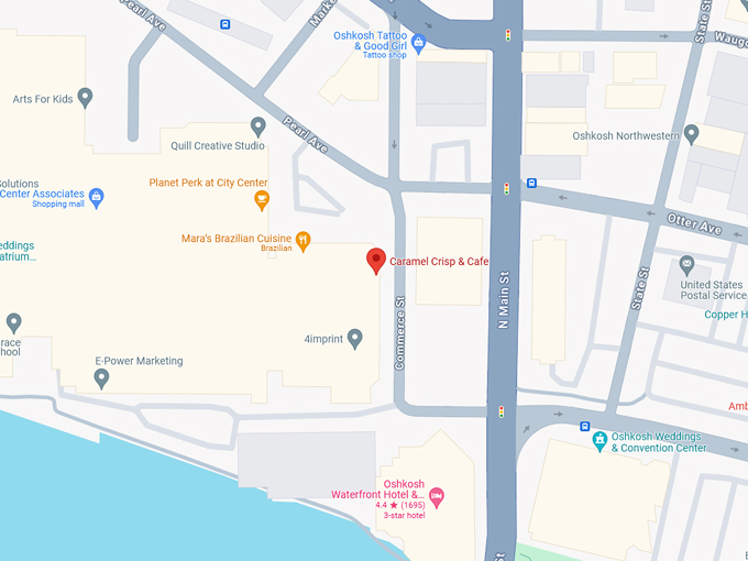 Caramel Crisp & Cafe 10 Map