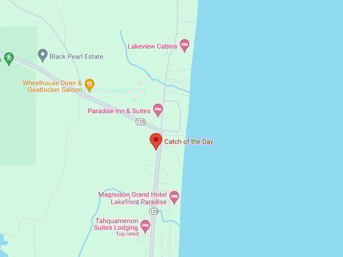 Catch of the Day 10 Map