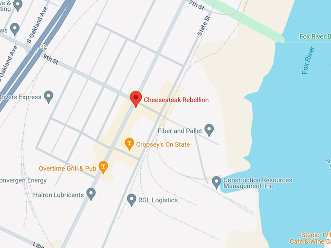 Cheesesteak Rebellion 10 Map