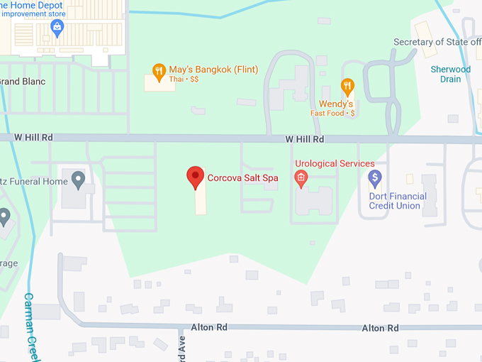 Corcova Salt Spa 10 Map