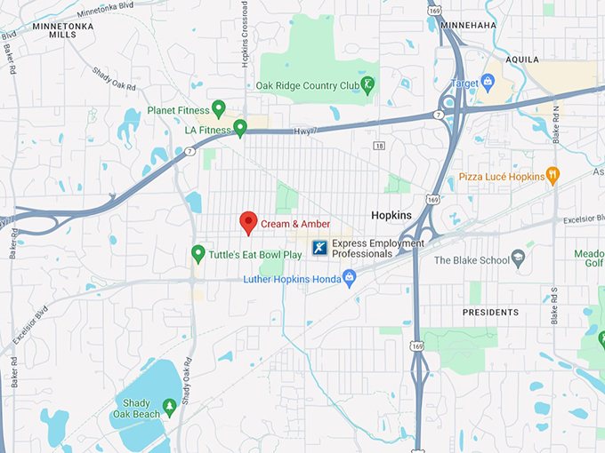 Cream & Amber 10 Map