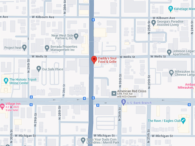 Daddy&rsquo;s Soul Food & Grille 10 Map