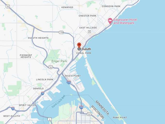 duluth 10 map