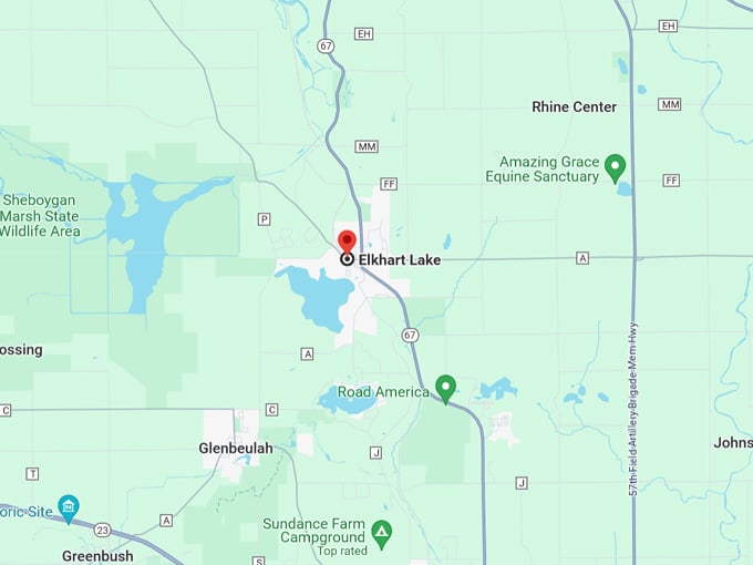 Elkhart Lake 10 Map