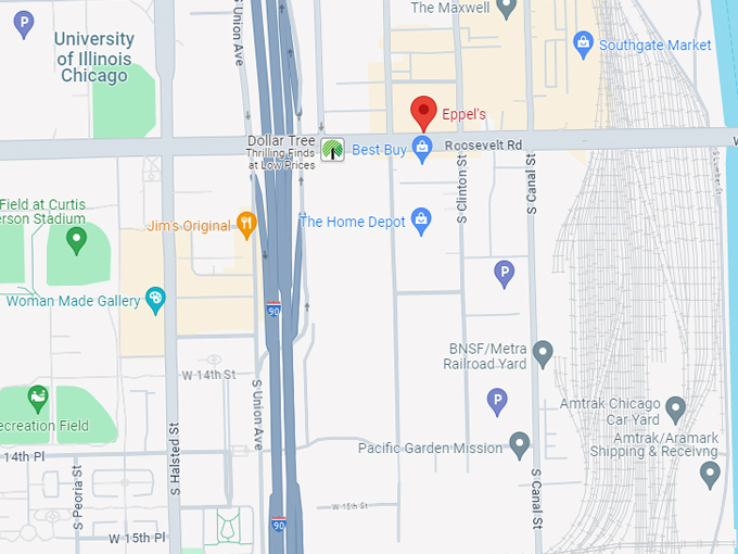 eppel's restaurant 10 map