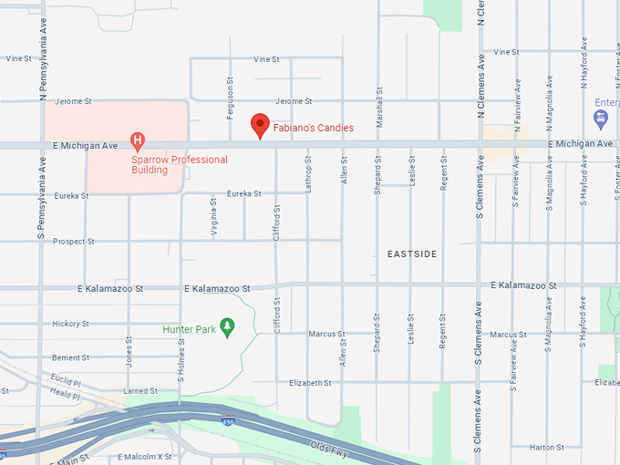 fabiano’s candies 10 map