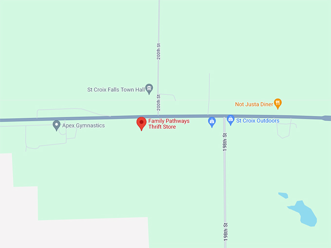 Family Pathways Thrift Store 10 Map