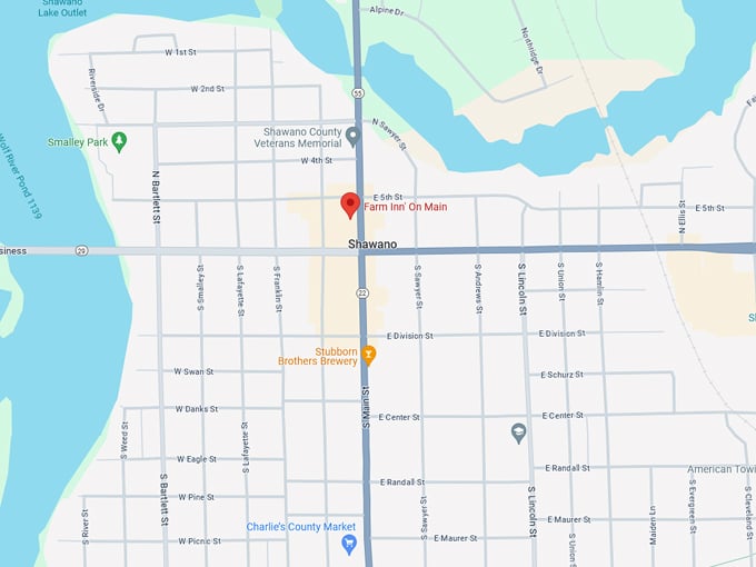 Farm Inn' On Main 10 Map