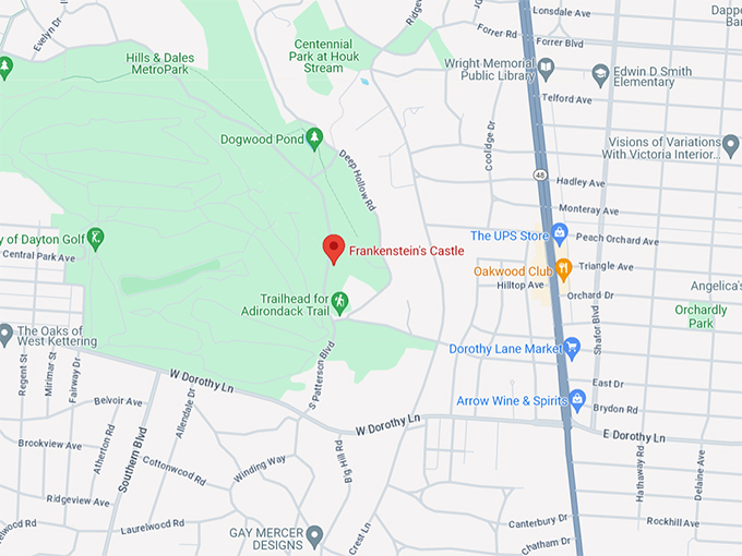 Frankenstein&rsquo;s Castle 10 Map