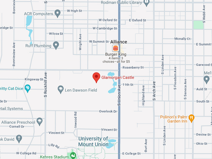 Glamorgan Castle 10 Map